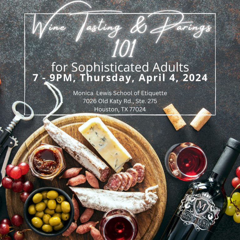 Wine Tasting & Paring Masterclass for Adults AGES 21+ - Monica Lewis ...